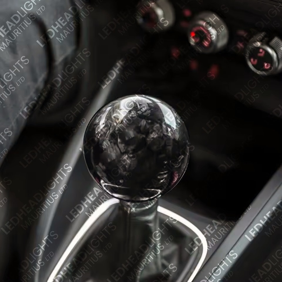 Led Headlights Mauritius Ltd | Forged Carbon Fiber Car Gear Shift Knob
